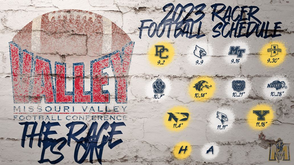 Racers Announce Inaugural MVFC Schedule – Racer Football Alumni ...